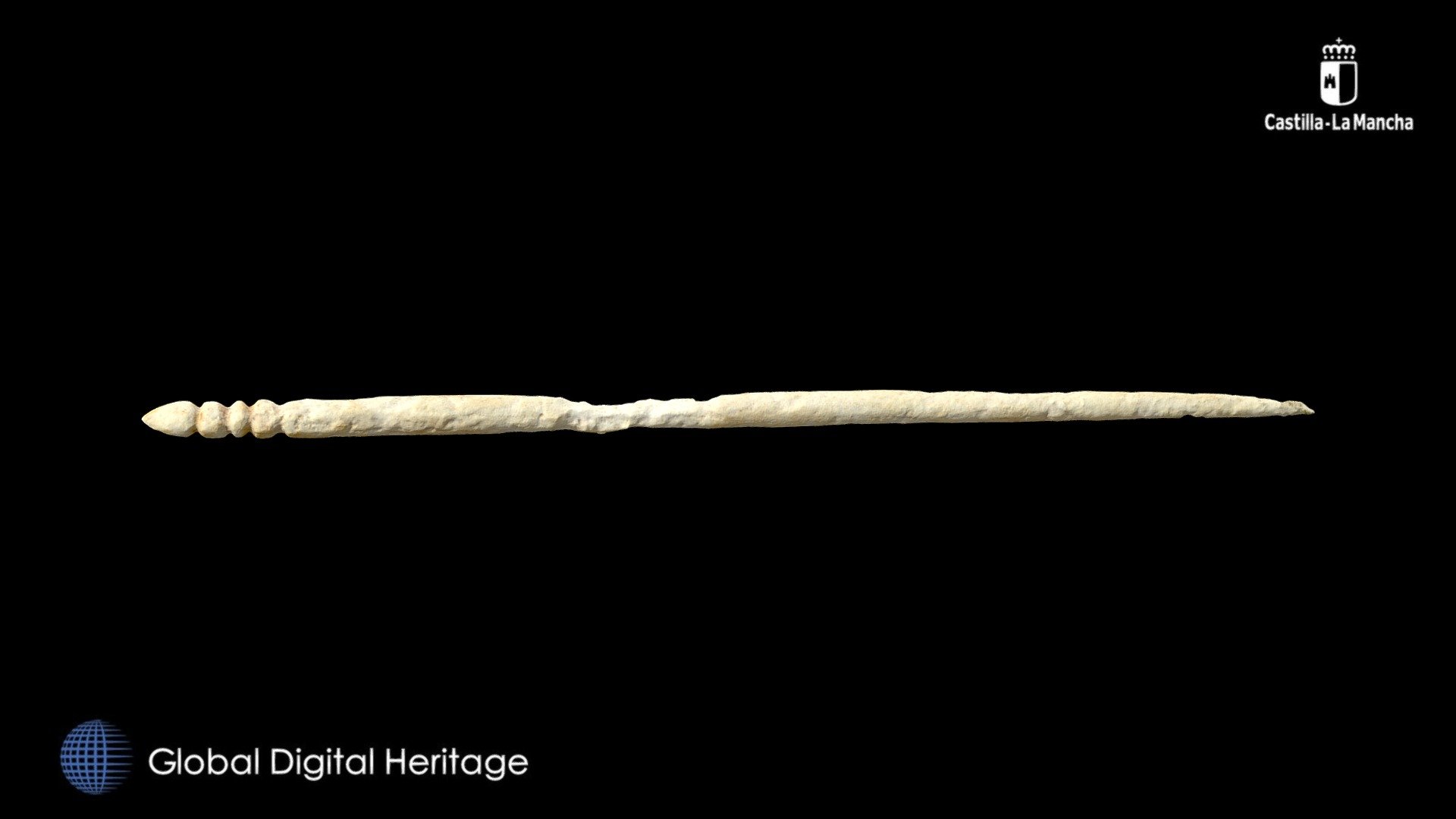 Bone needle, Cerro de las Cabezas - Download Free 3D model by Global ...