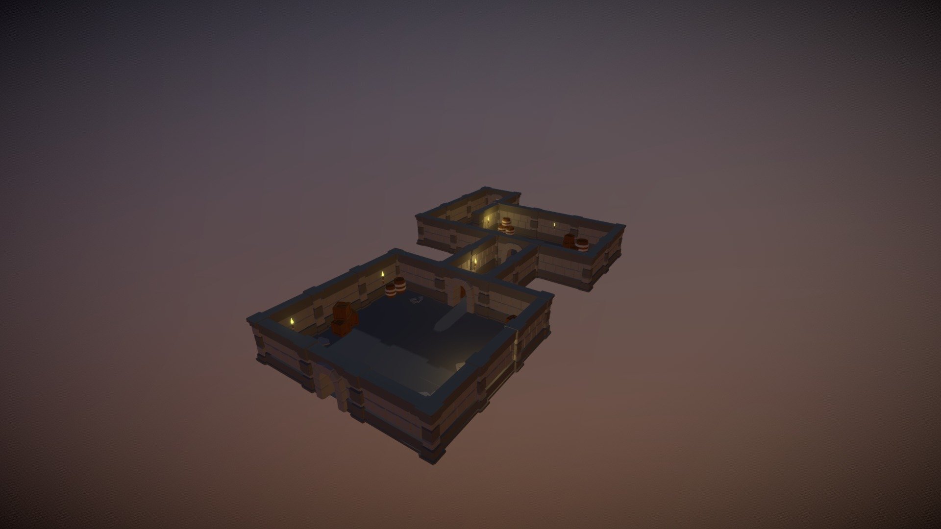 Dungeon - 3D model by kristinasview [2c76bcd] - Sketchfab