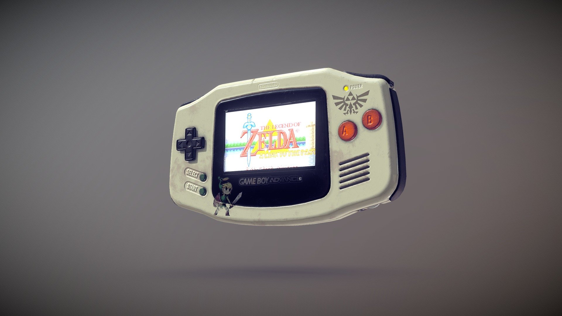 Gameboy Advance - Zelda Concept - Download Free 3D model by yassineCGI ...