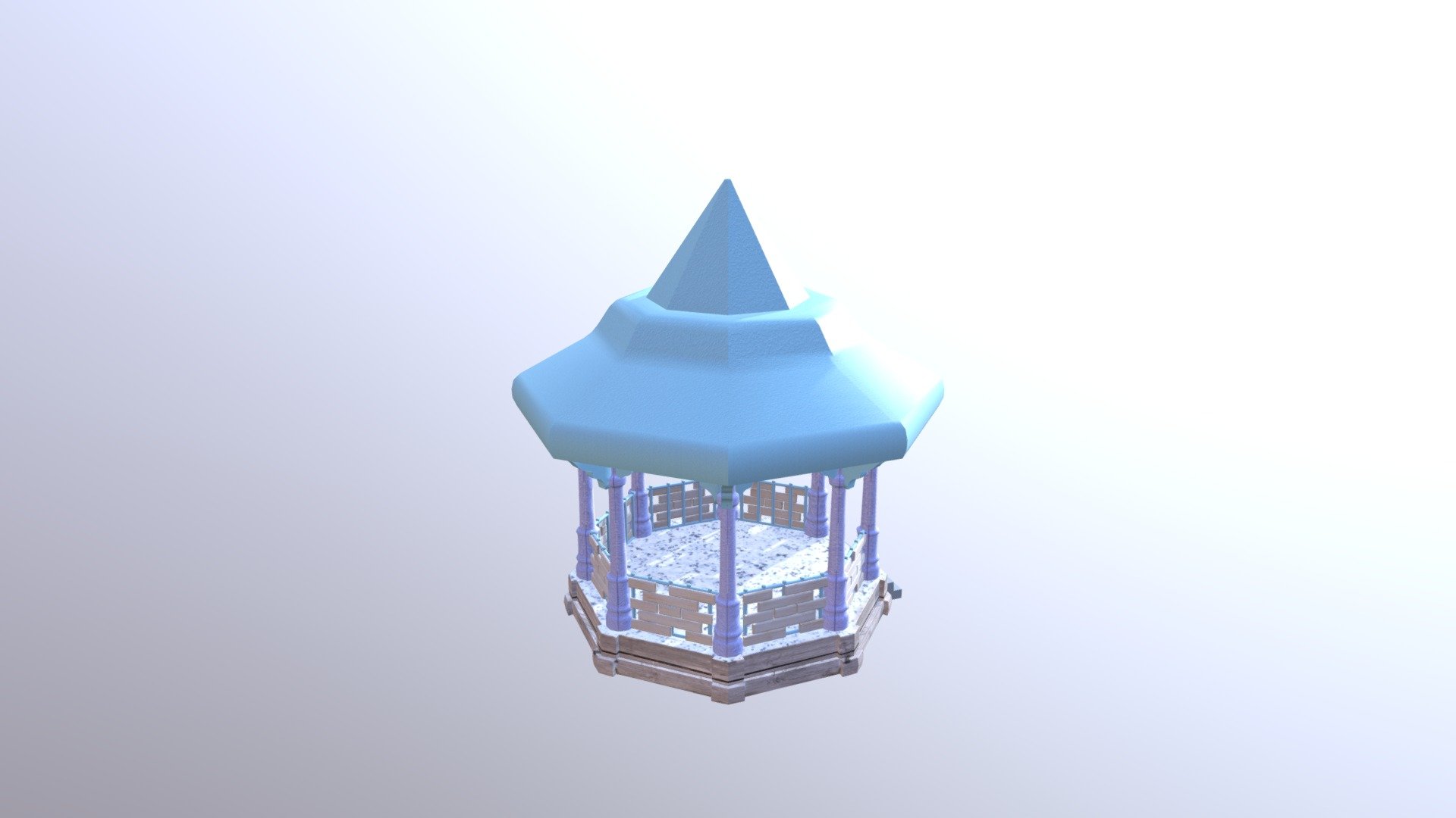 Bandstand - 3D model by Abbie John (@abbiegameart) [2c790b0] - Sketchfab