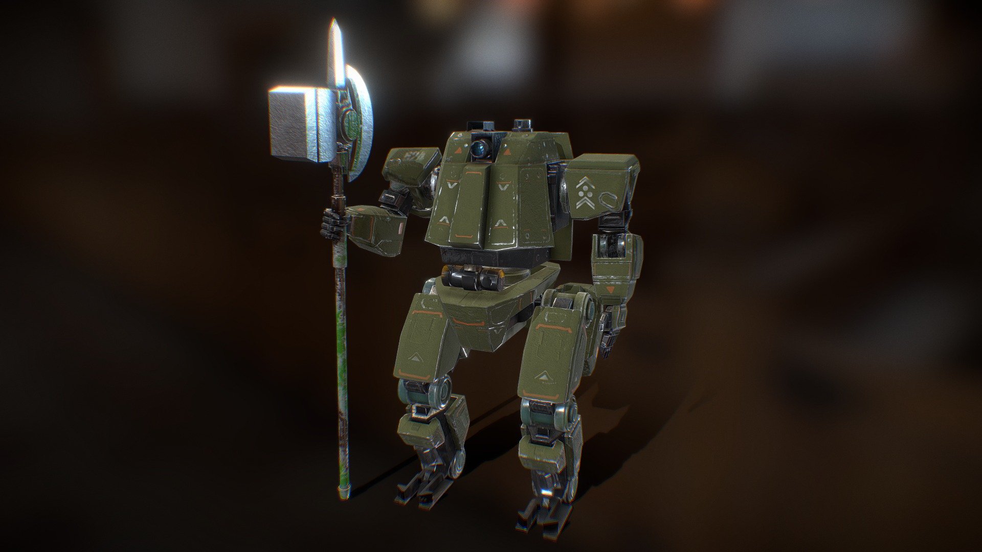 The Main Walking Tank - 3D model by kome777 [2c79278] - Sketchfab