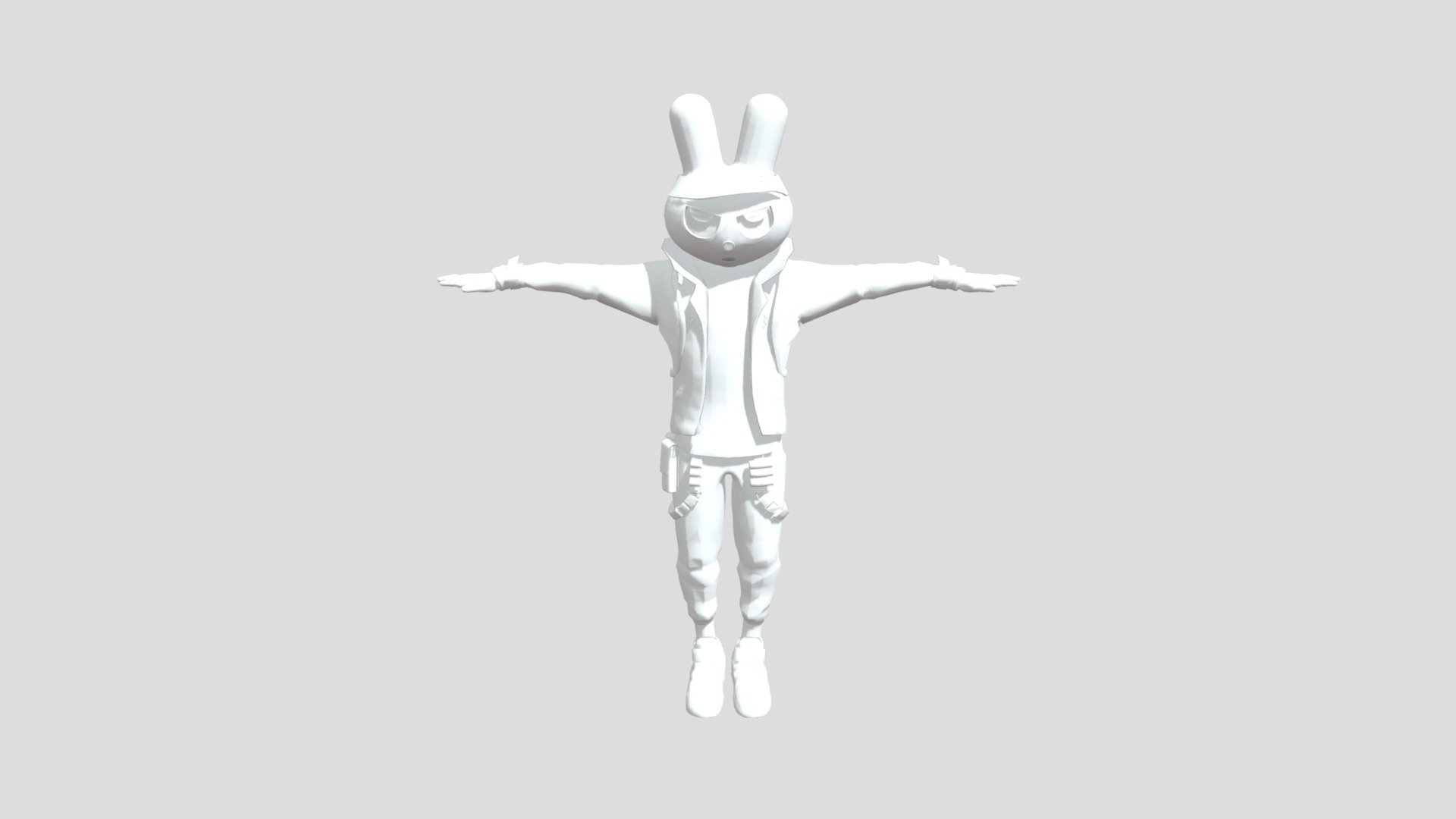 UE4 Bunny_ Rig - 3D model by Yellow Whale Labs (@yellowwhalelabs ...