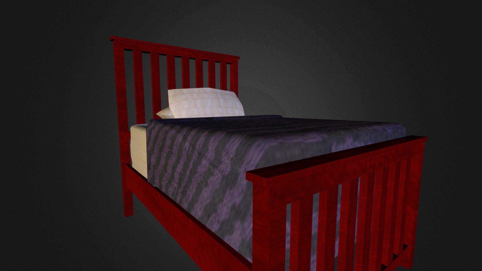 Single Bed - 3D model by mrtaters [2c7b02e] - Sketchfab