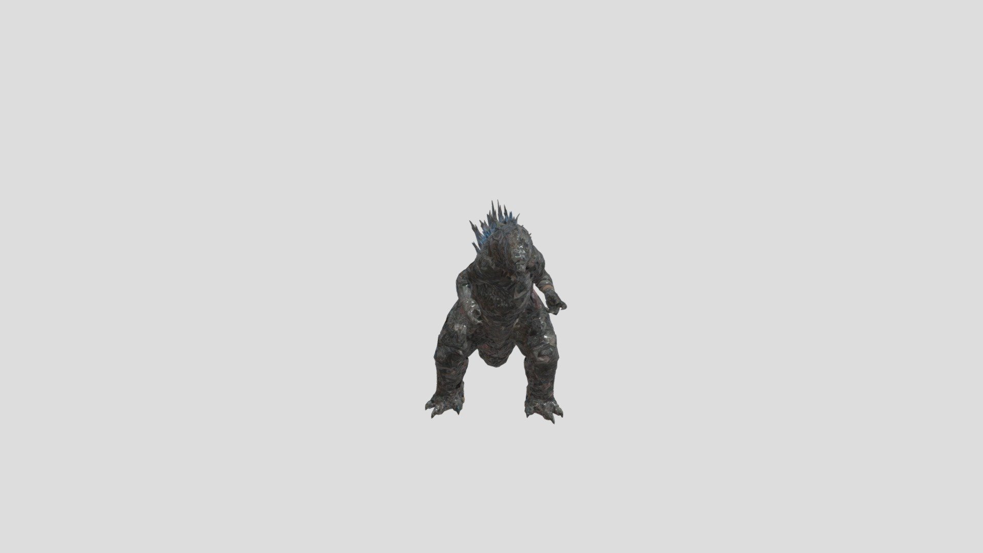 Godzilla 2014 - 3D model by godzillarehveere [2c7bf1d] - Sketchfab