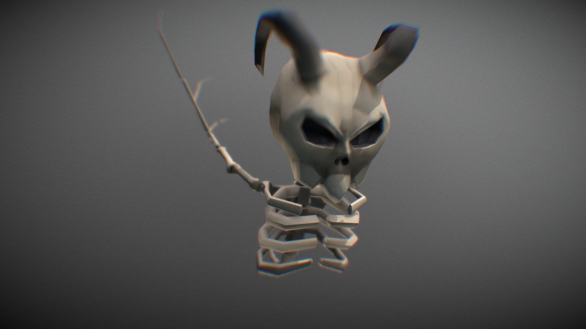 Animation Flying Skeleton - 3D model by Peter Spiecker (@peterspiecker ...