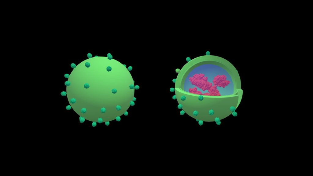 Nanoparticle[eng] - 3D model by PALLO (@brosncompany) [2c7ddde] - Sketchfab