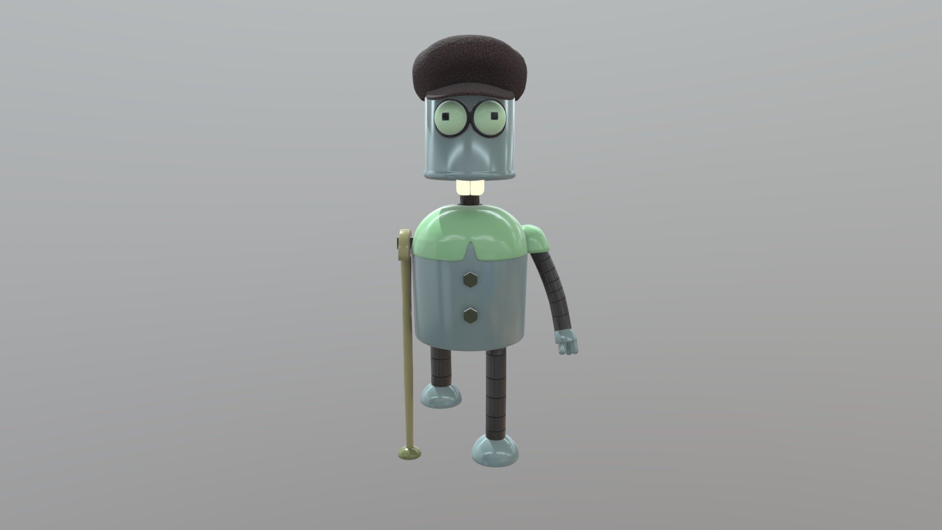 Tinny Tim Futurama Download Free 3d Model By Refref1990 [2c7f446