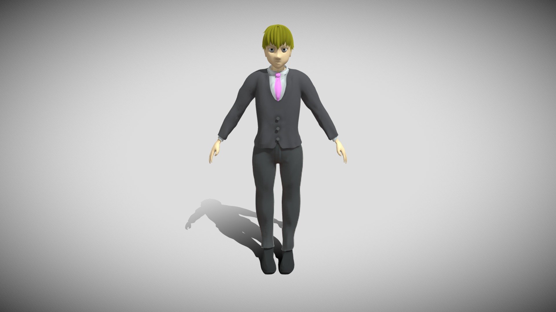 Reigen Arataka 3D - 3D model by Stardust (@stardustm) [2c800cf] - Sketchfab