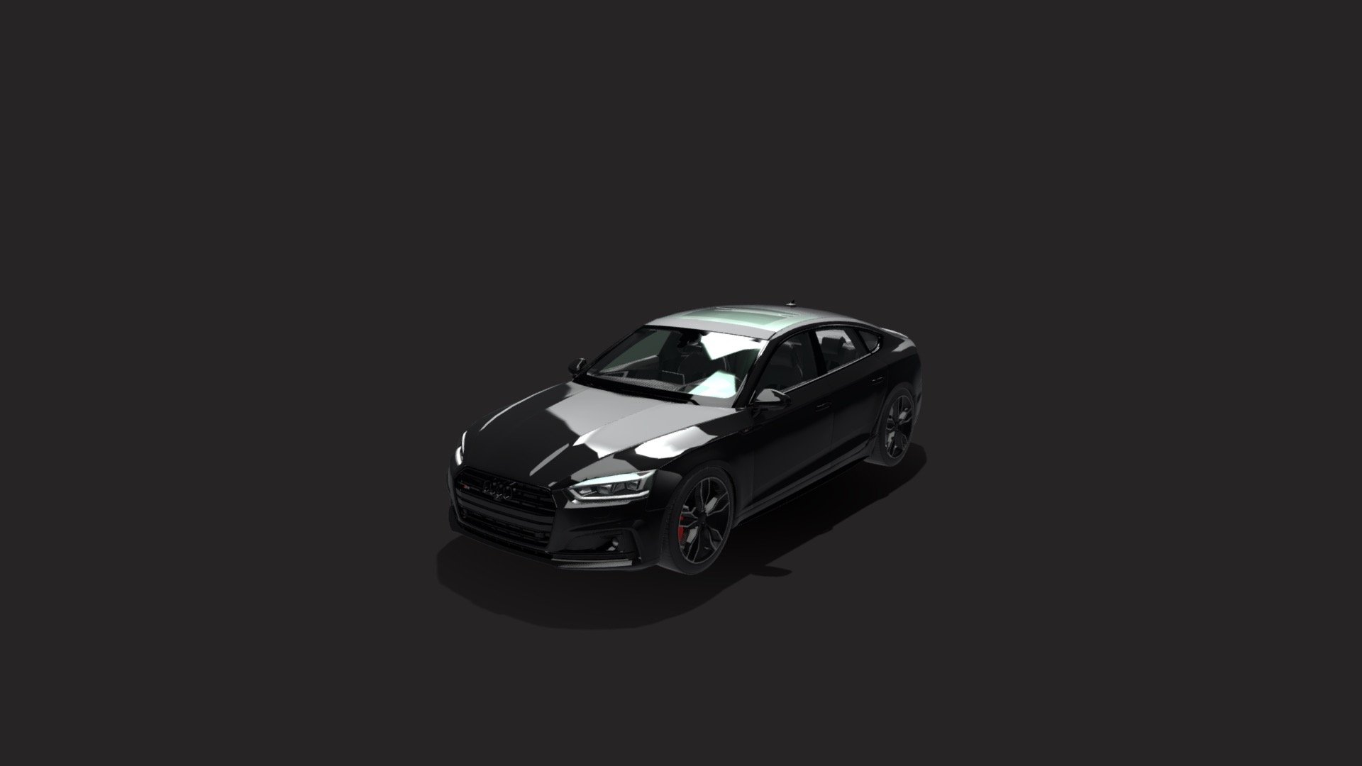 Audi S5 Sportback (S5II) - Download Free 3D model by Mona x Supercars ...