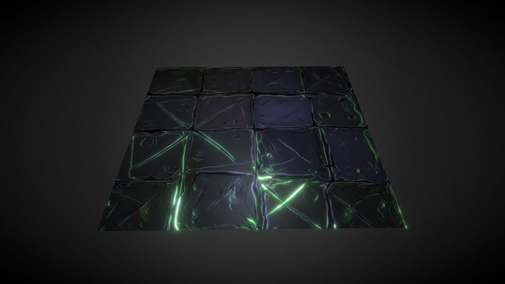 Hand painted ground - 3D model by ahmed.b [2c821e5] - Sketchfab
