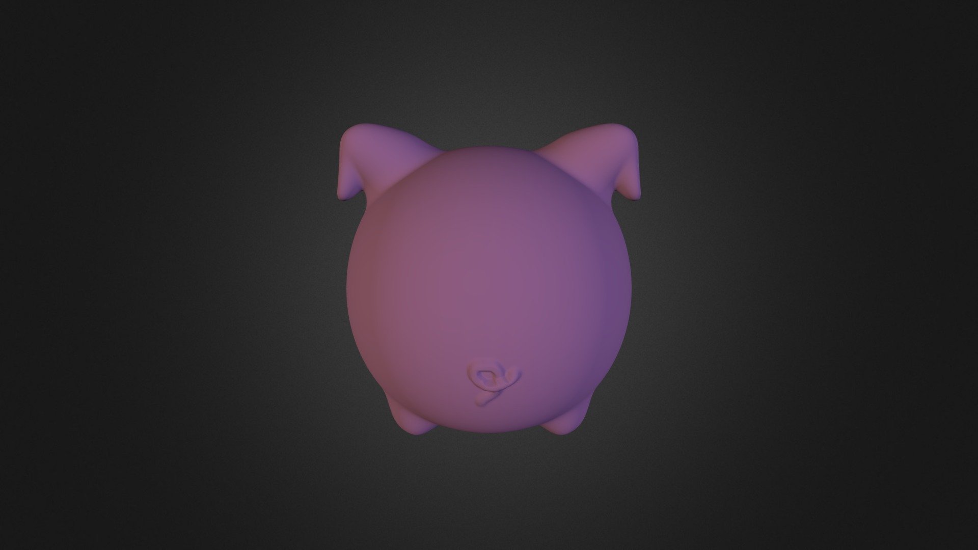Piggeh Bank - 3D model by Funny Bunny