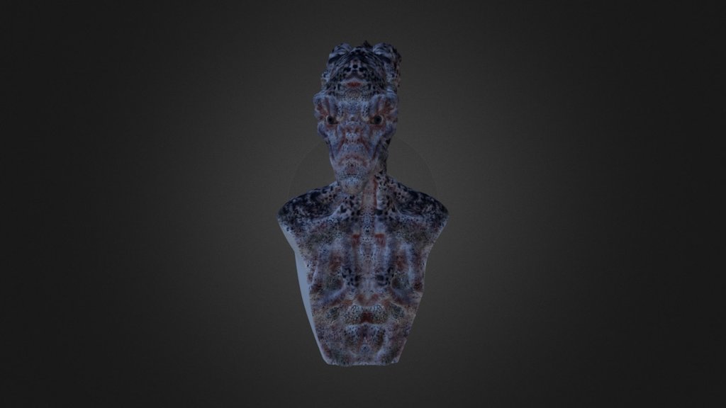 Alien Creature - 3D model by charliepeppe [2c839a2] - Sketchfab