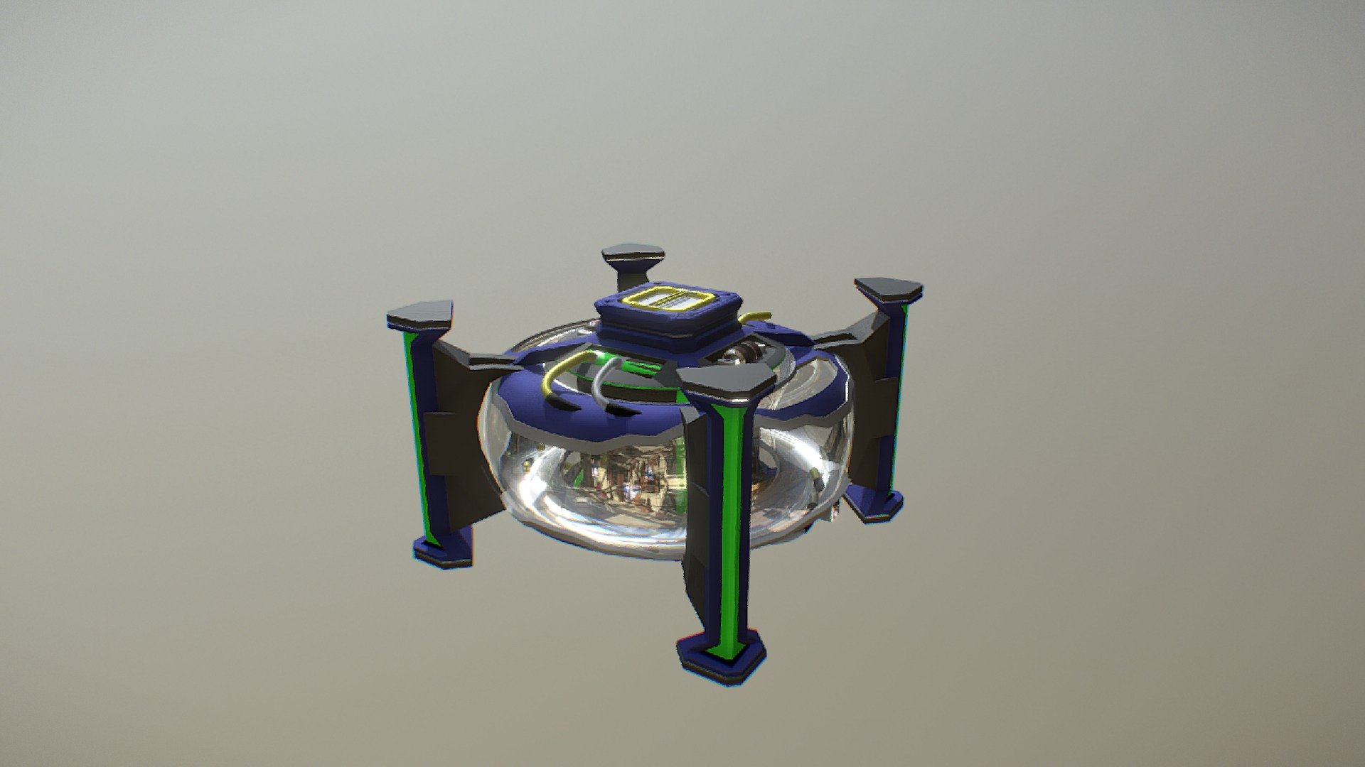 Fusion Reactor - 3D model by nukeguard [2c83fa7] - Sketchfab