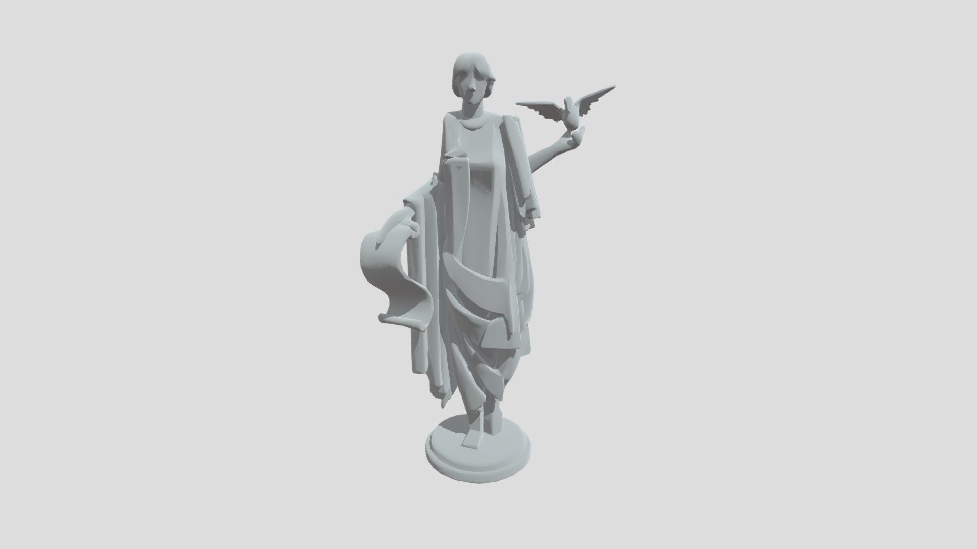 Messenger of Peace - 3D model by trendw1p [2c85de4] - Sketchfab