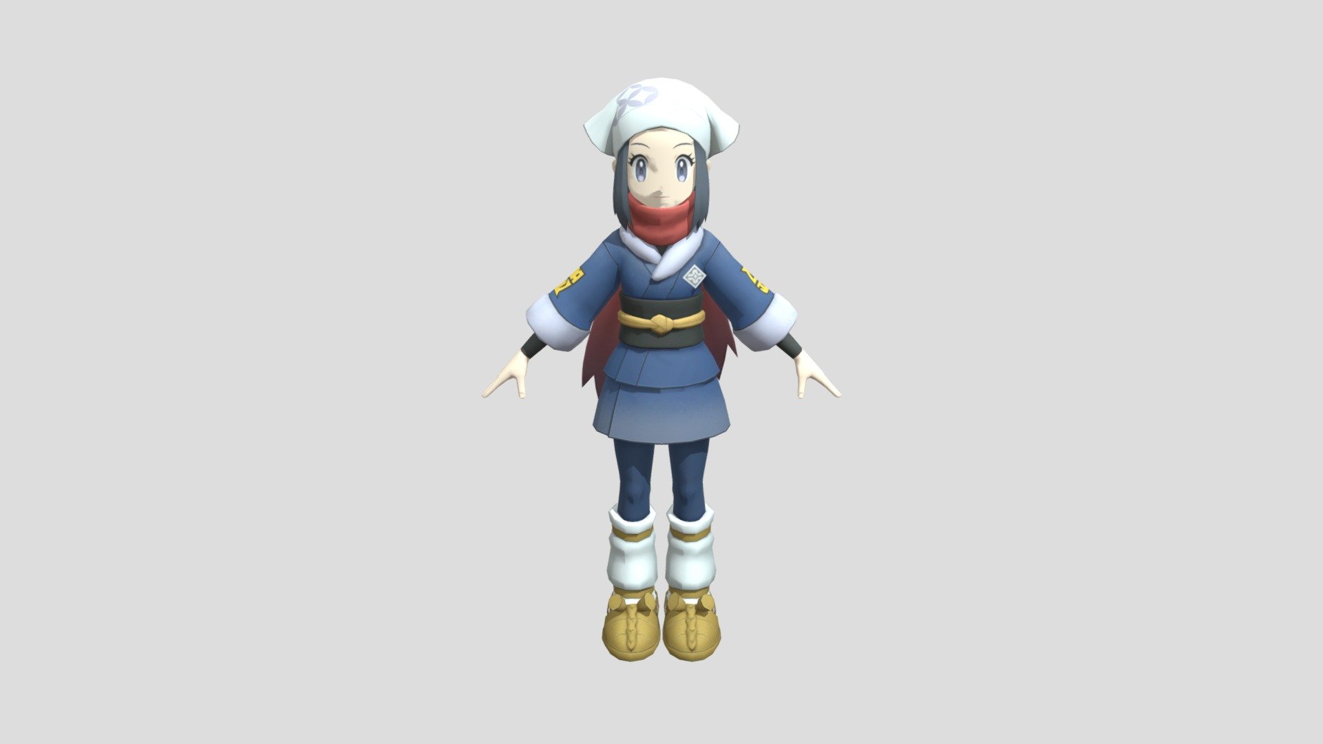 Akari (Pokemon Masters) - Download Free 3D model by Mex (@philliptj11 ...