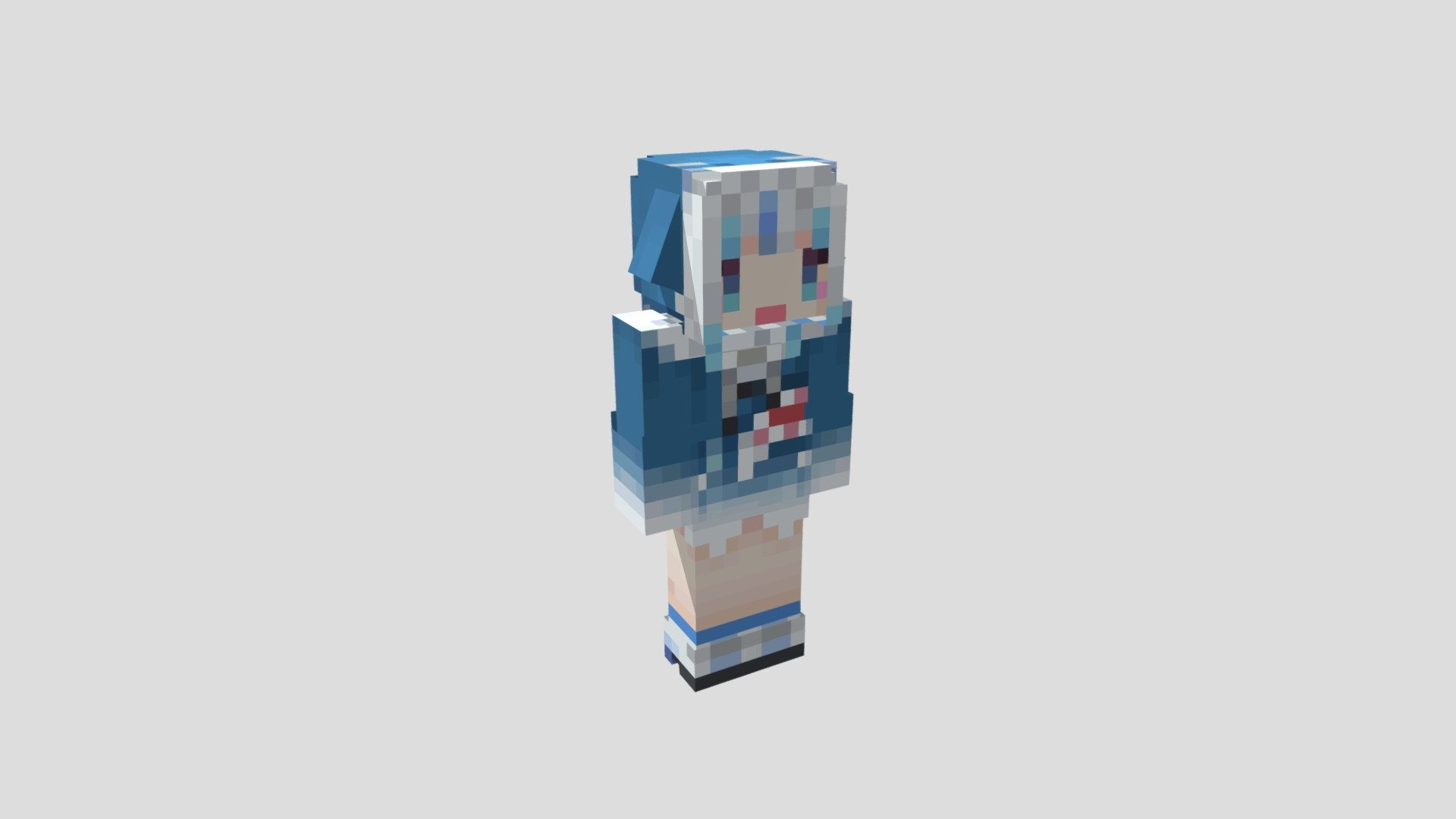 Gawr Gura - 3D model by NekuroMC [2c864b8] - Sketchfab