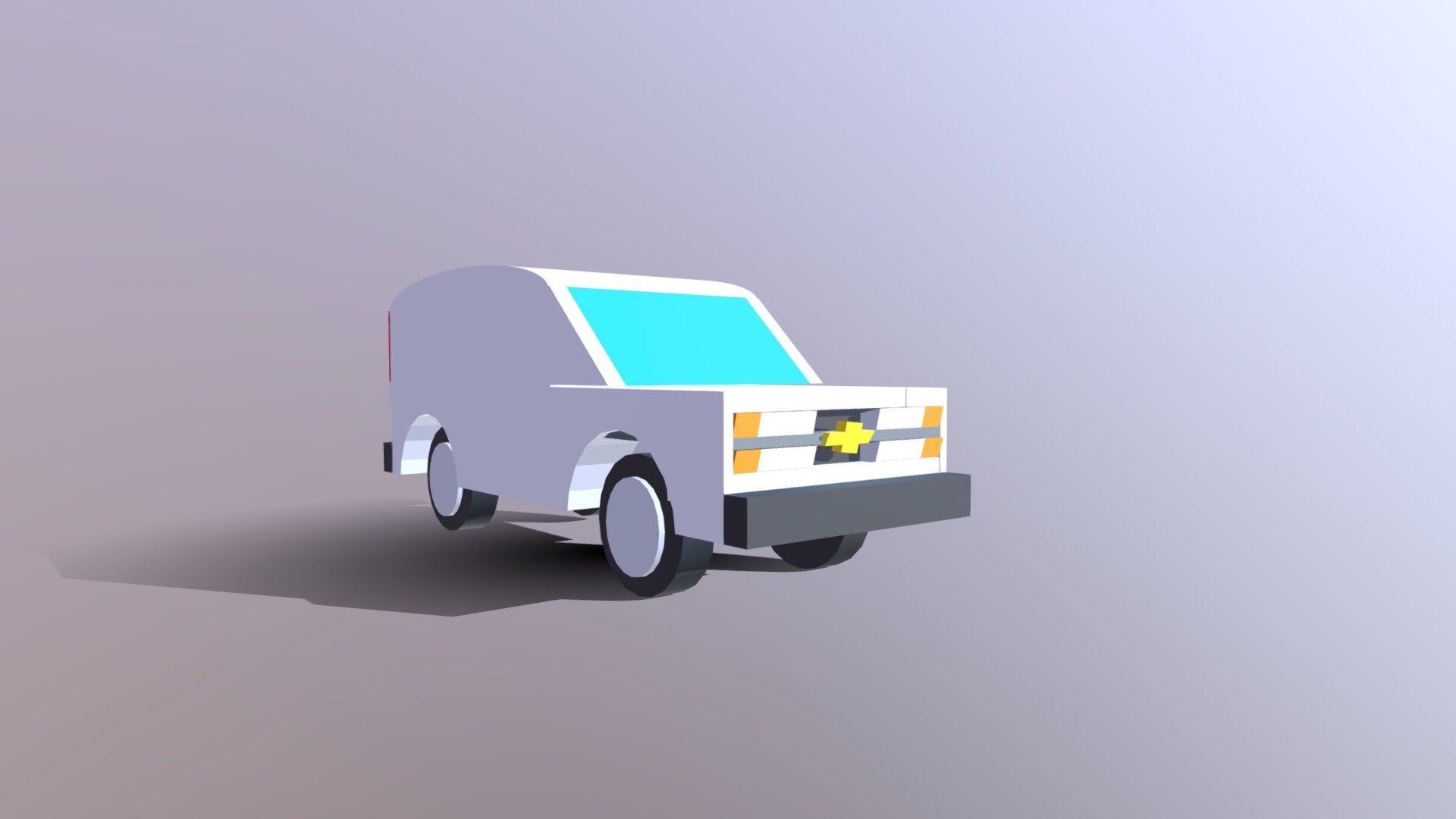 Chevy Express car LOW POLY - Download Free 3D model by randomcarguy ...