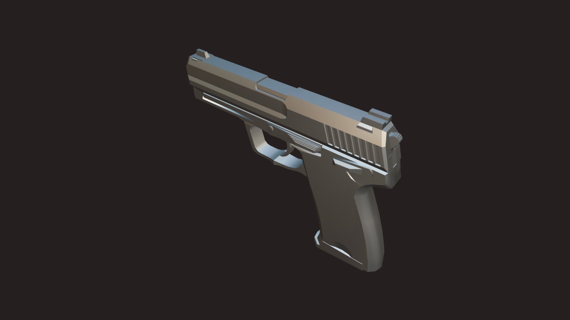 H&K USP 45 Game - 3D model by Mau0HeZzz [2c877c4] - Sketchfab
