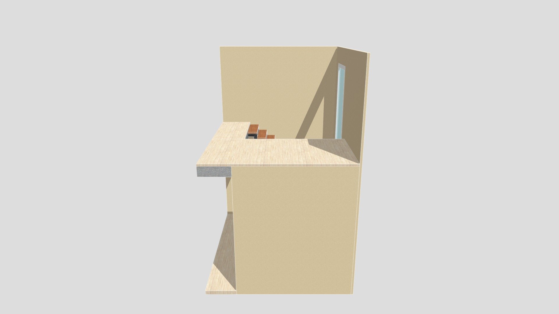 Лестница 1 - Download Free 3D model by dimasik152 [2c88909] - Sketchfab
