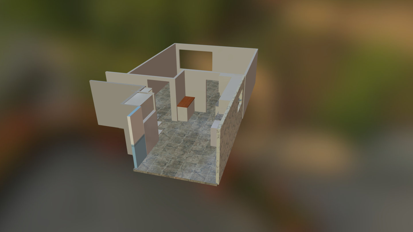 PTsKitchen1 - 3D model by L-Tichenor [2c88bf7] - Sketchfab