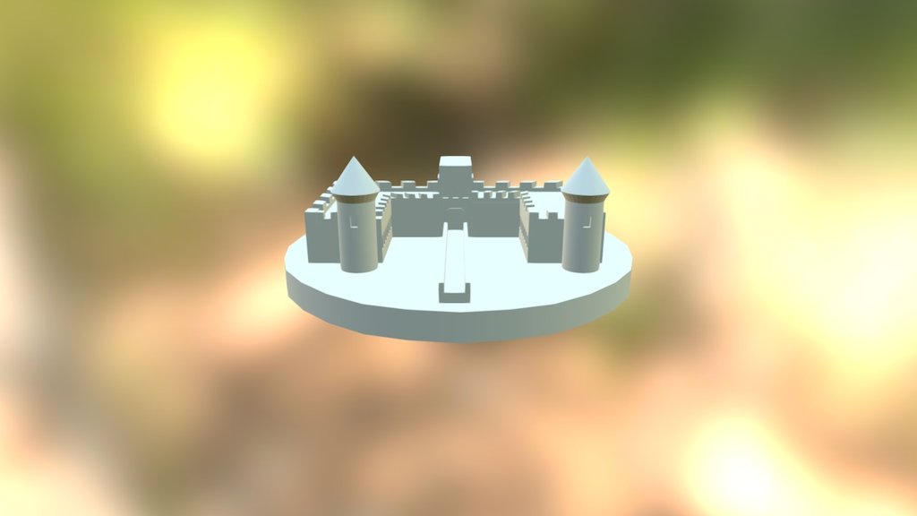 Castelo - 3D model by richardmachado [2c88d65] - Sketchfab