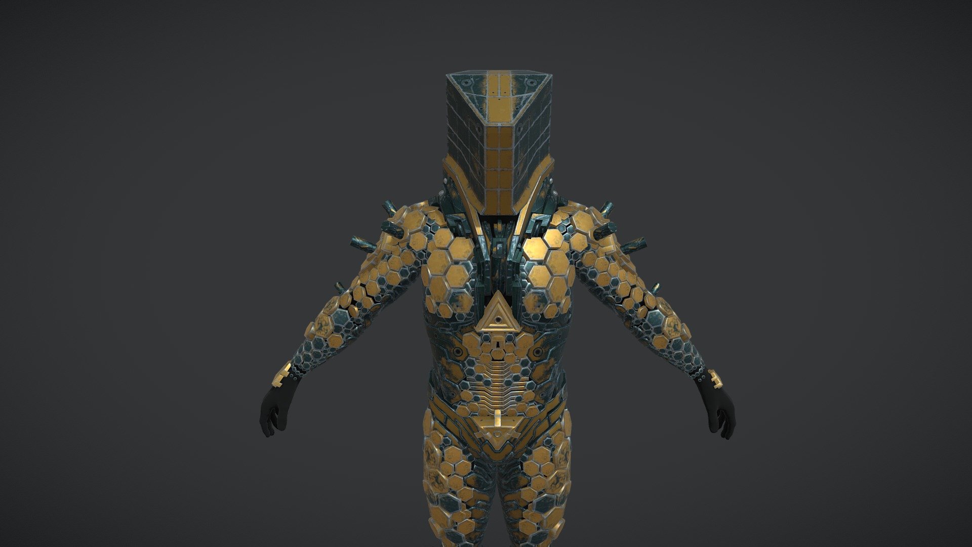 Power Armor - Wolf. New Order/Colossus - Download Free 3D model by Nazar Okruzhko (Назар Окружко ...