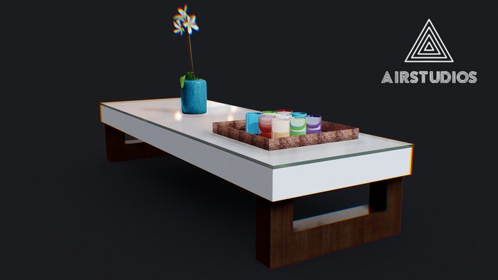 Livingroom-tables 3D models - Sketchfab