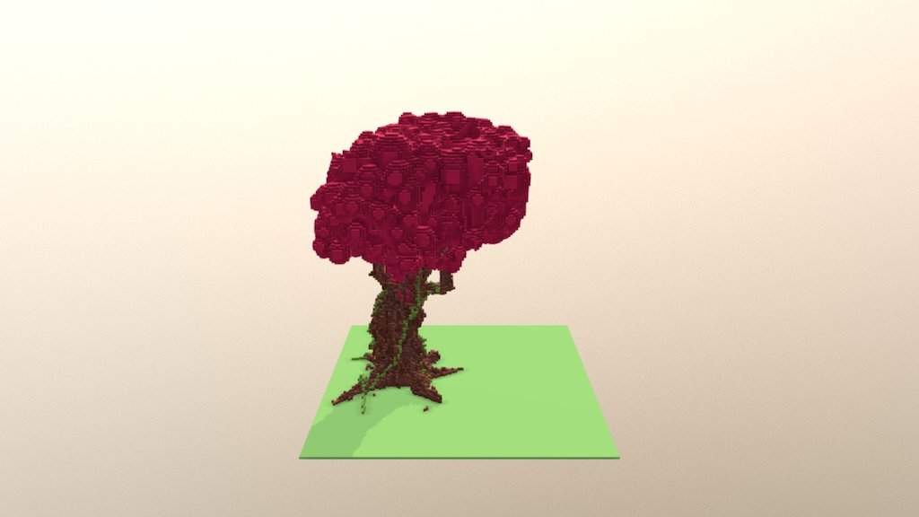 Cherry Tree - 3D model by VanCaliburn [2c89695] - Sketchfab