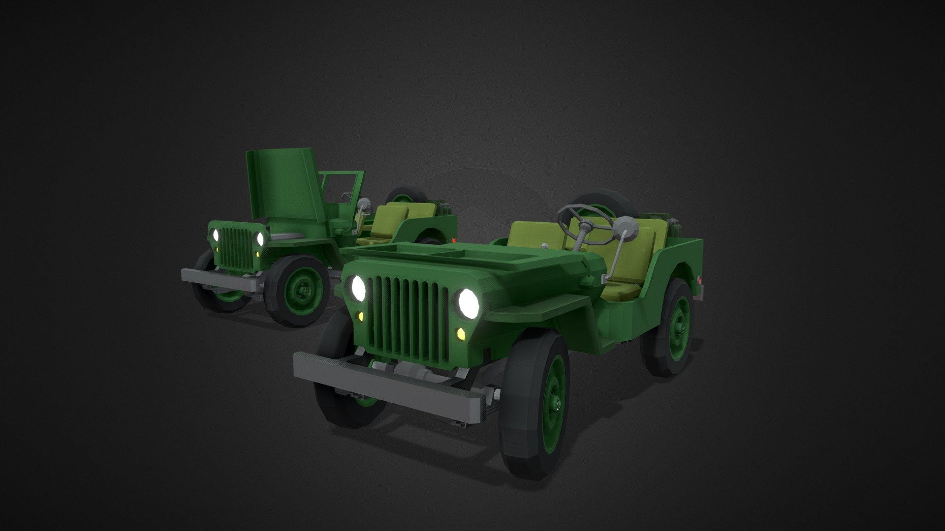 Willys MB - 3D model by Ilya (@delovoy_ilyxa) [2c89ba4] - Sketchfab