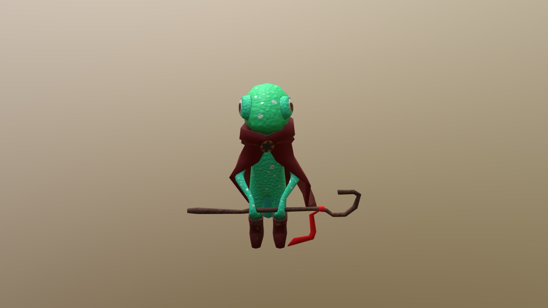Lizard mage - 3D model by mrtrevisz [2c8b370] - Sketchfab