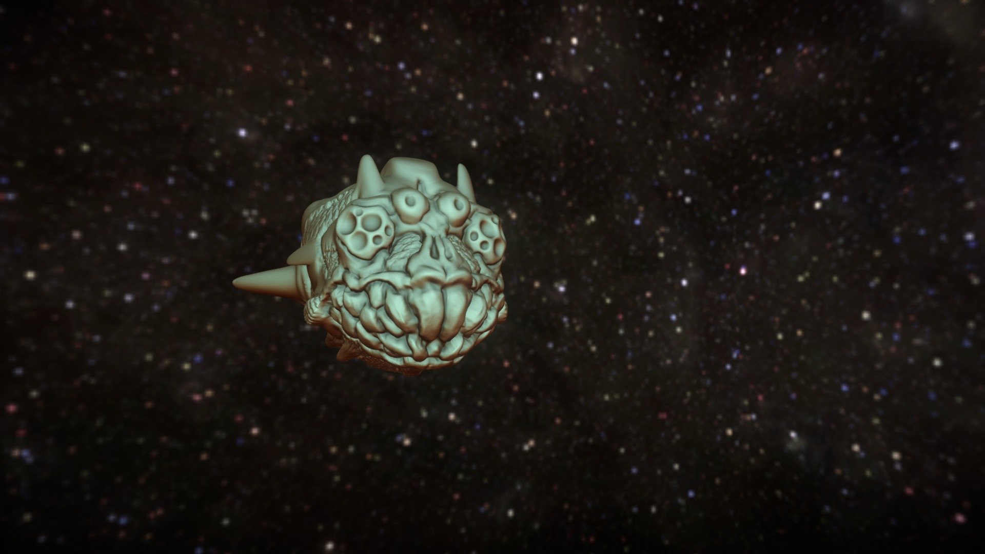 Monster Fish - 3D model by iracannibaltv [2c8c278] - Sketchfab