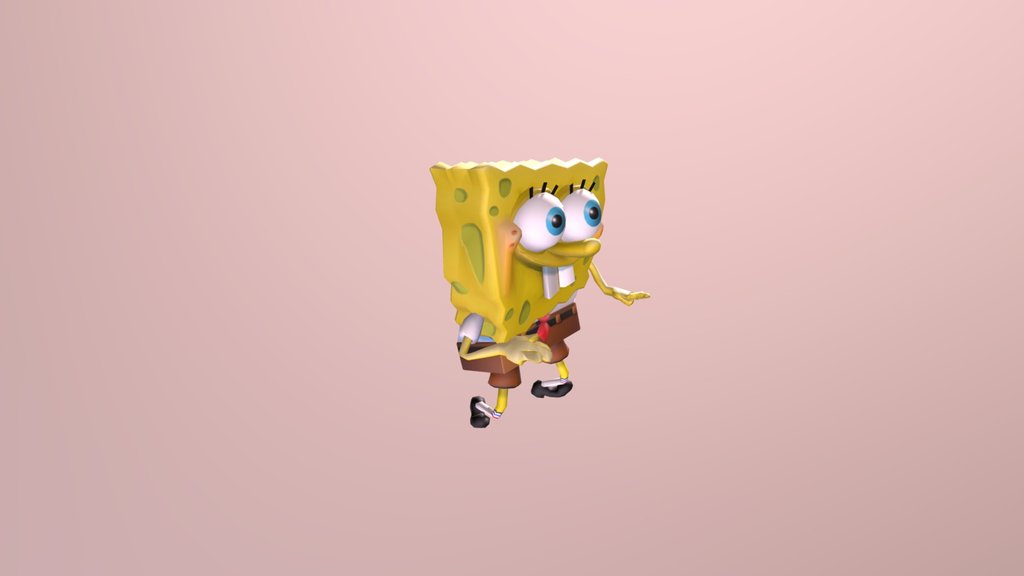 Mixamo spongebob from nick racers revolution 3d - A 3D model collection ...