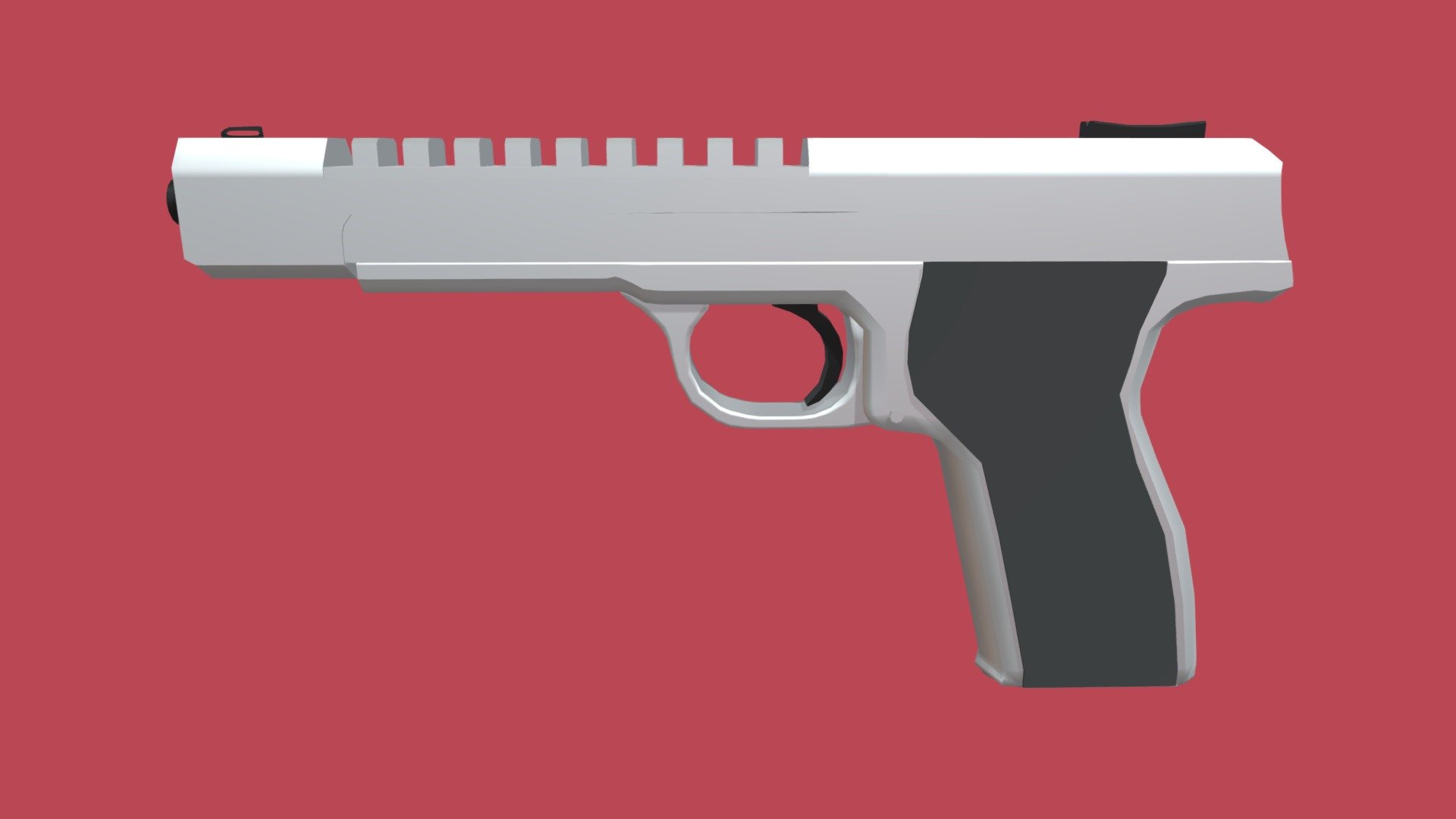 Pistol - Download Free 3D model by Mattias.Lindblad [2c8e64b] - Sketchfab