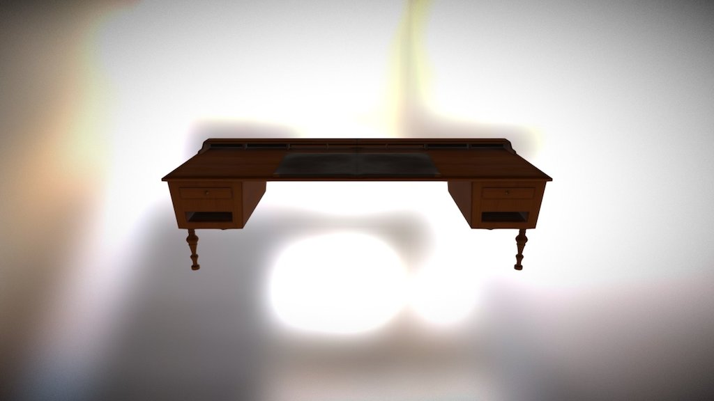 Desk - 3D model by Harrison (@Gibbles) [2c8eae1] - Sketchfab