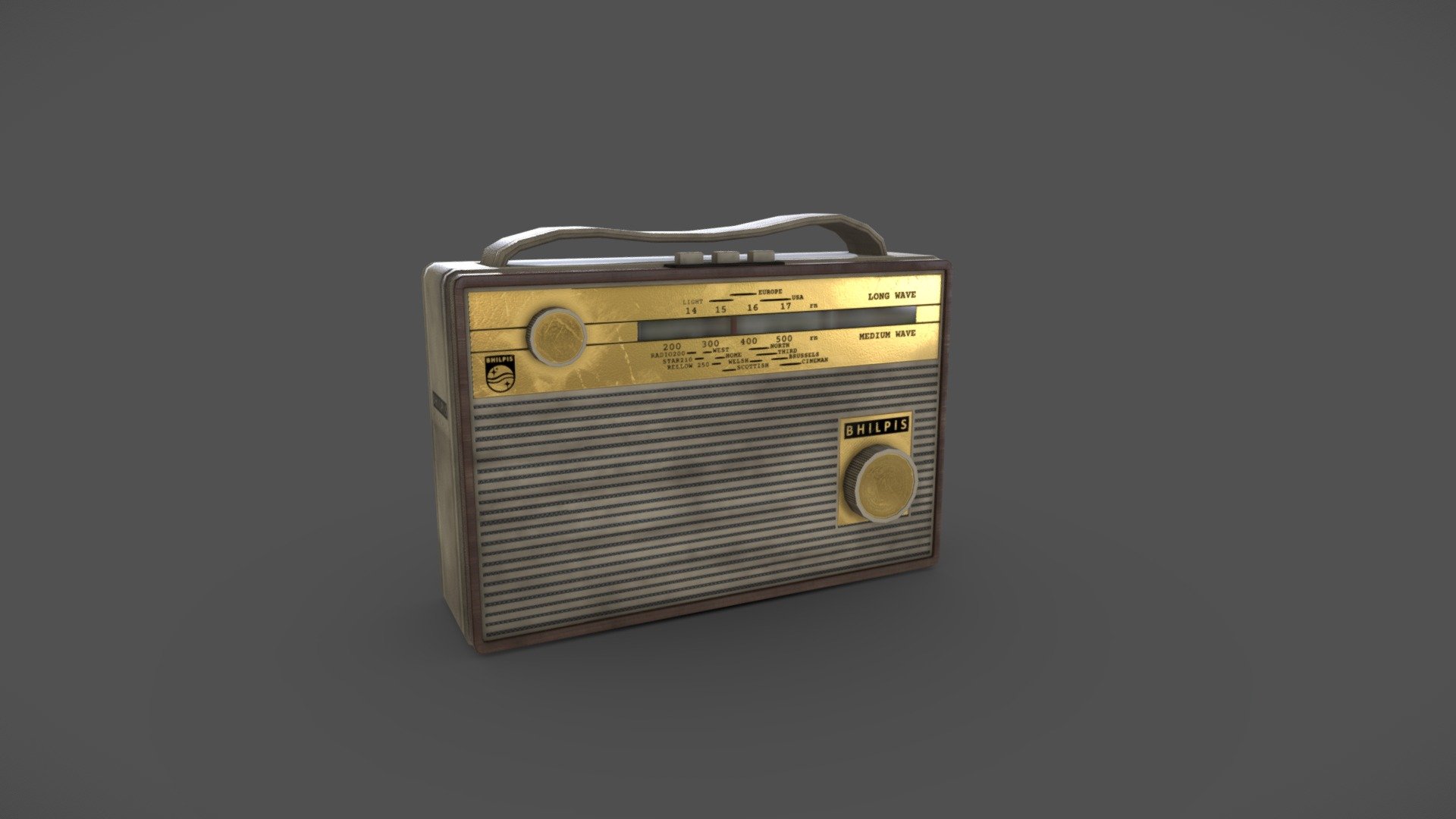 Radio - Download Free 3D model by Qu3st10n [2c90746] - Sketchfab