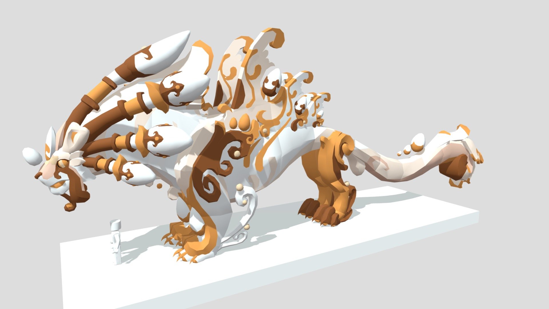 Creatures of sonaria Fabraashe - 3D model by Erythia [2c907c7] - Sketchfab