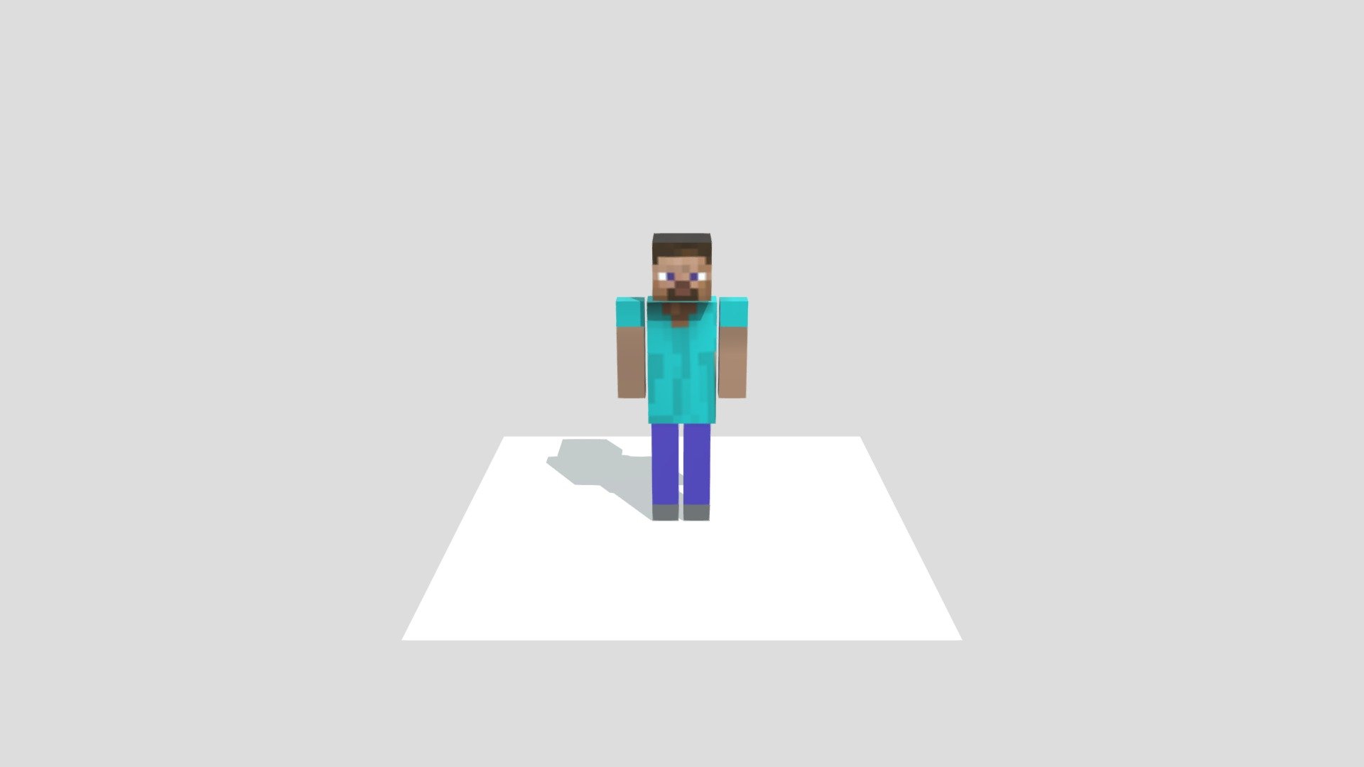 Steve model - 3D model by tikinevison [2c92673] - Sketchfab