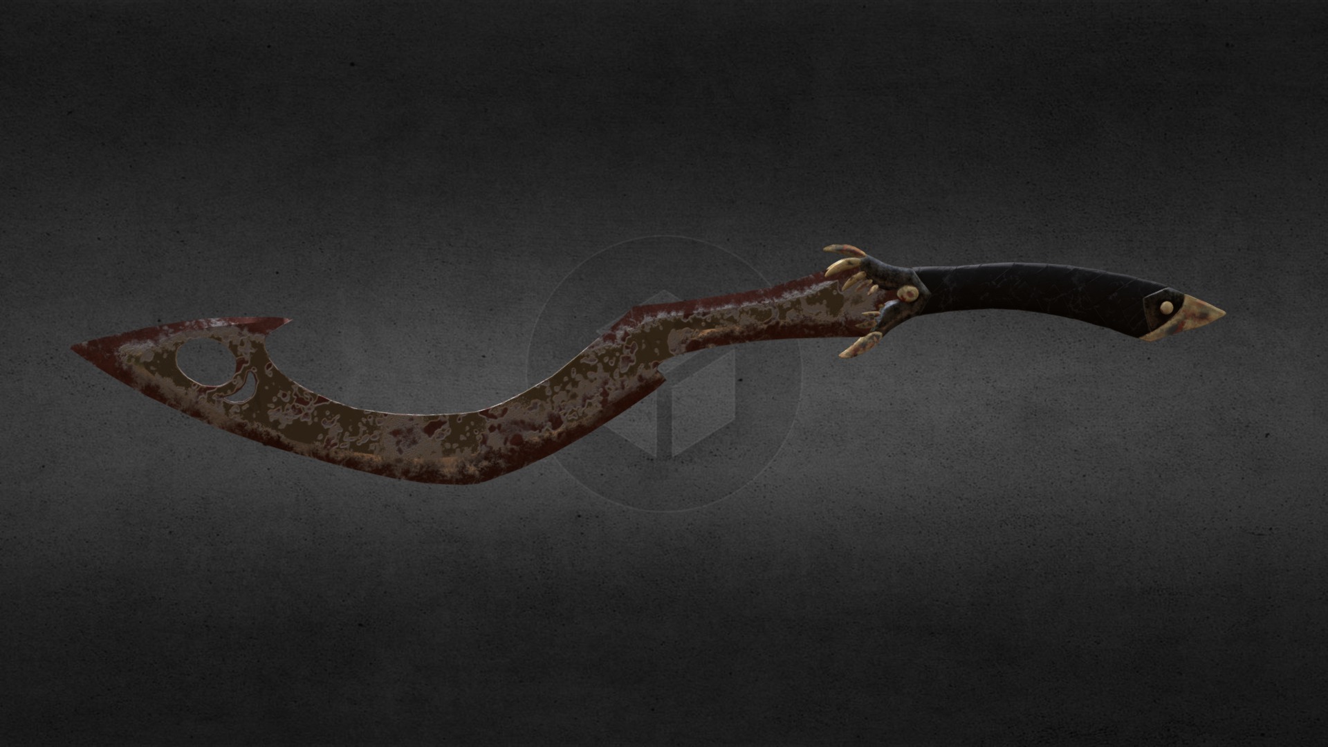 Finne Chordata's Sword Dirty Version - 3D model by Nicole Grant ...