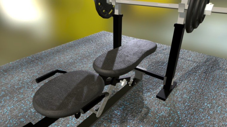Bench Press - 3D model by Bernmar (@bernmaribuna30) [2c93913] - Sketchfab