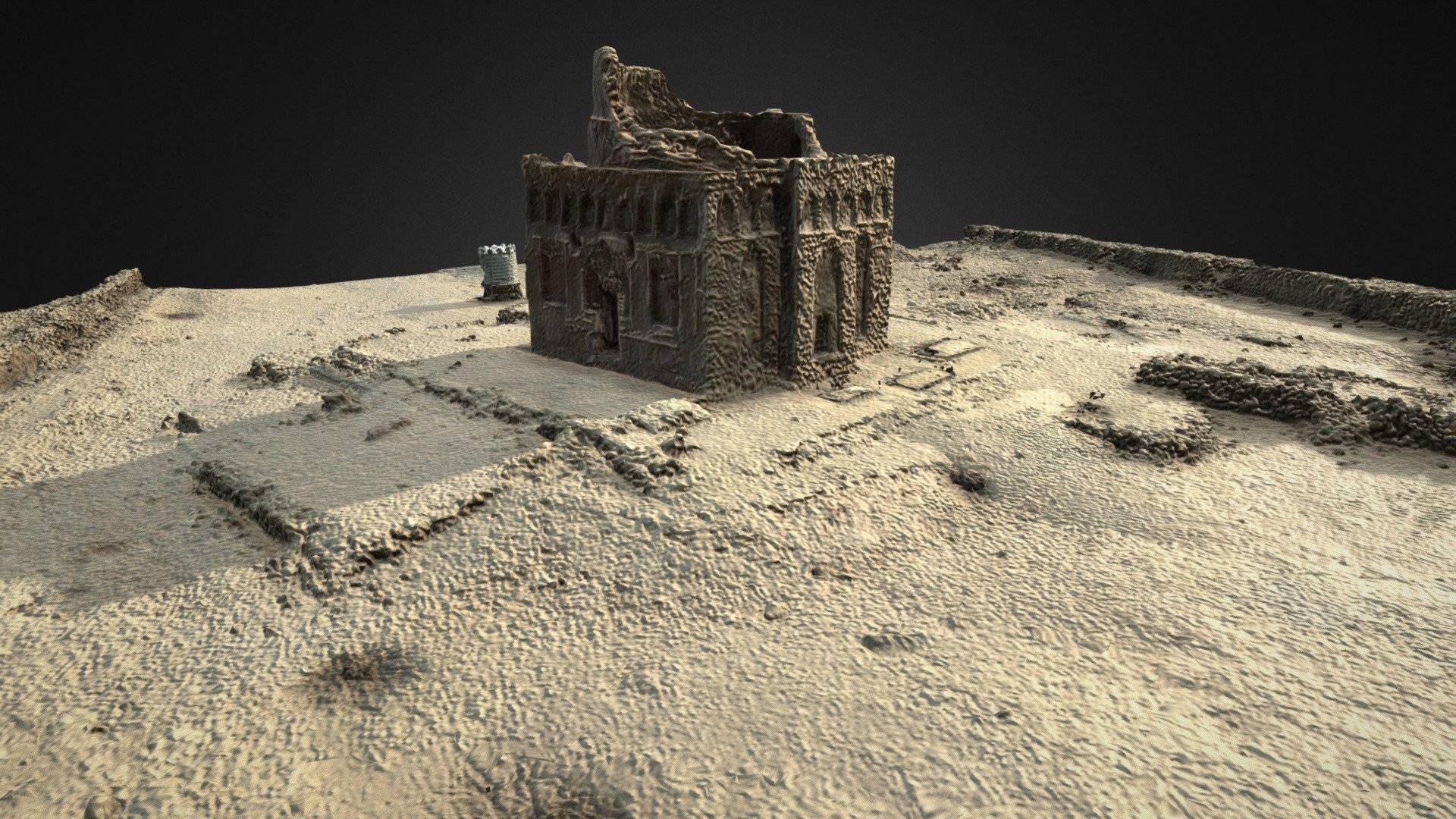 Bibi Maryam_Qalhât_Oman 2 - 3D model by DesignGreenbird [2c93a4d ...