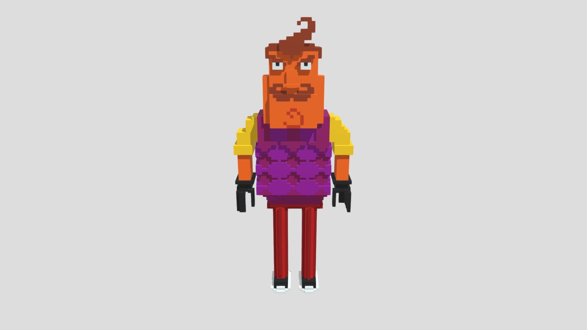 Voxel hello neighbor - Download Free 3D model by Silver_Touch [2c93f3a ...