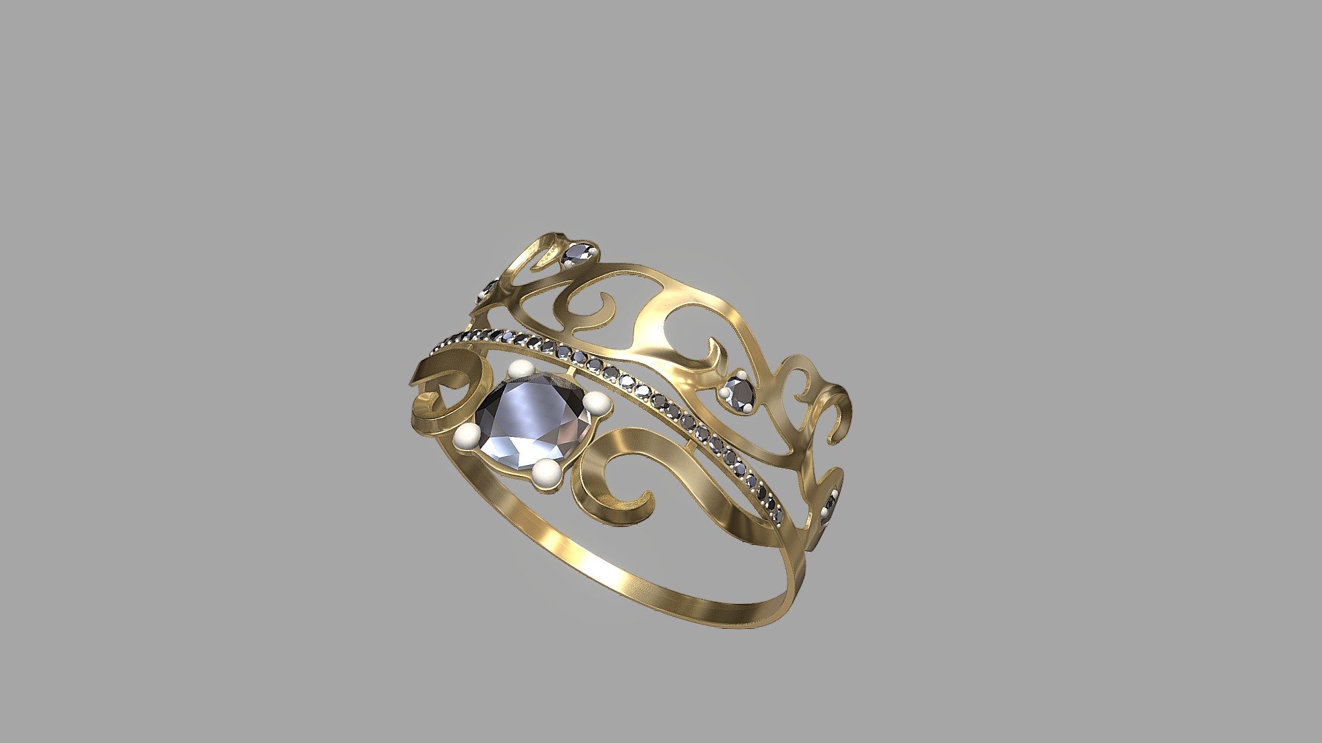 Ring - 3D model by Valeron2105 [2c94bc4] - Sketchfab