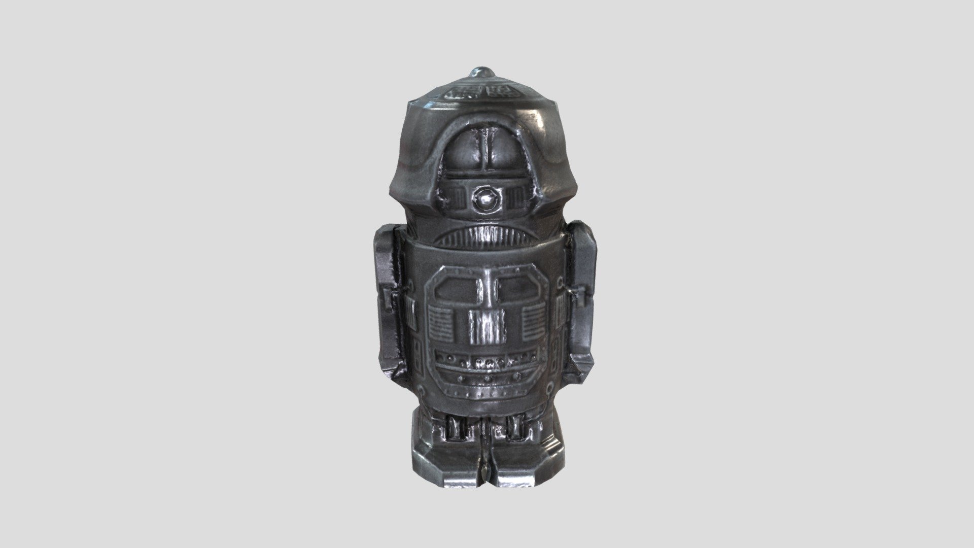 Tyler Frady - Low Poly Robot - Download Free 3D model by Tyler Frady ...