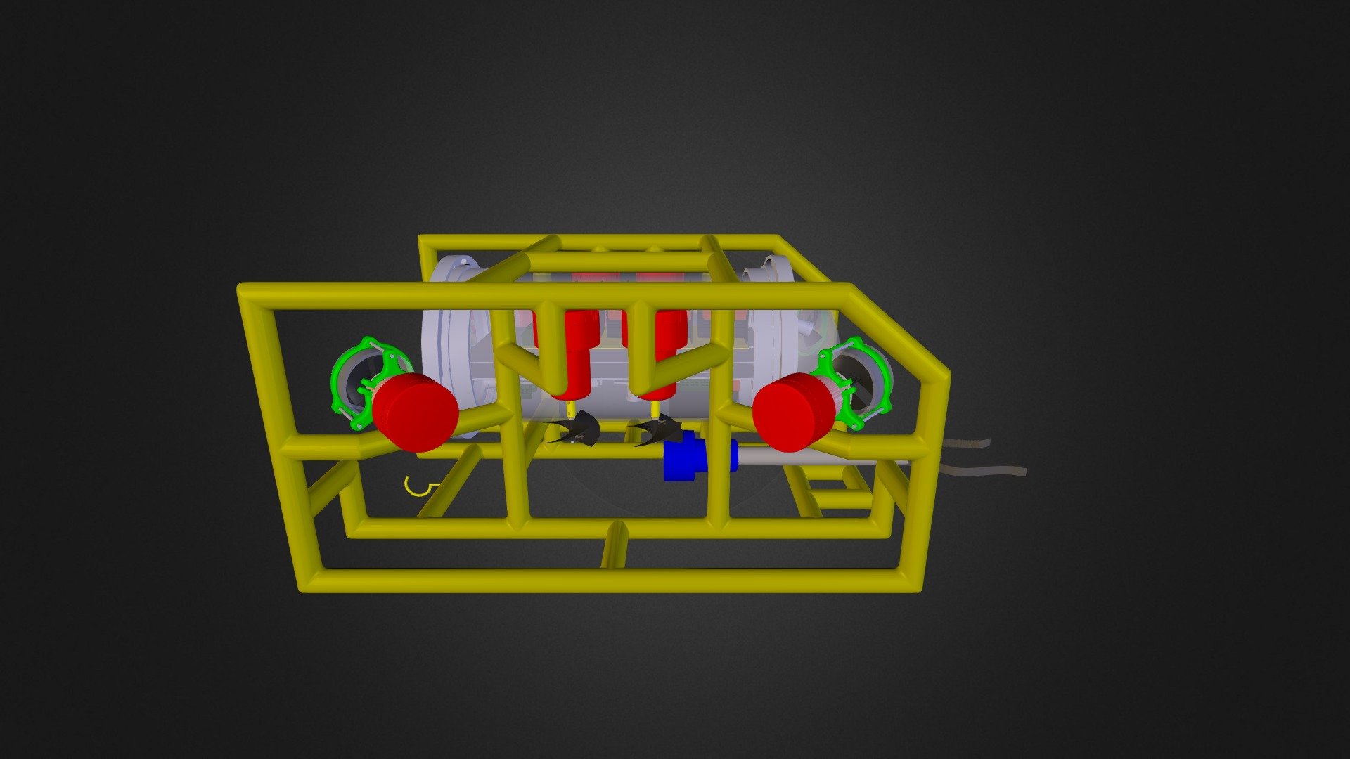 VIPER - ROV (Updated Model) - 3D model by RGUSubseaRobot [2c95e63 ...