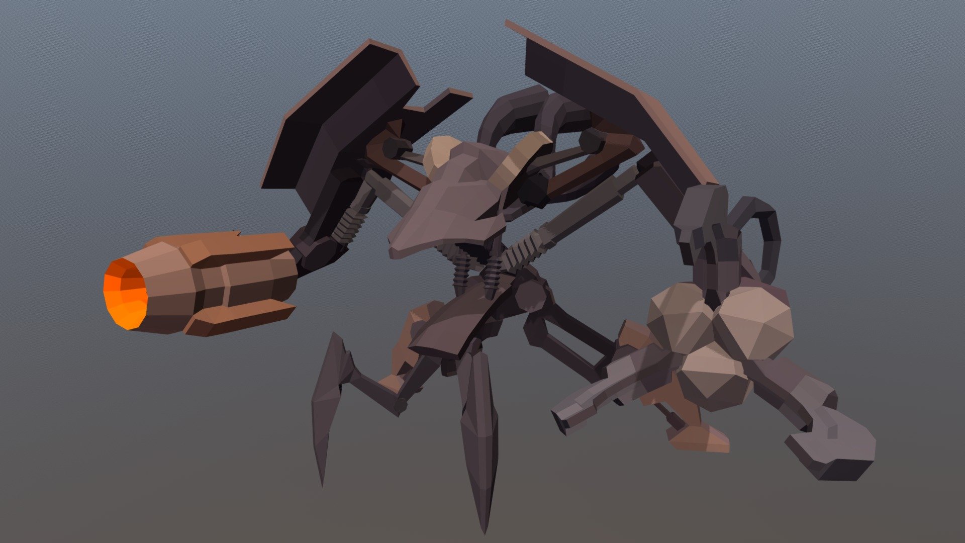 Annihilator Mech - 3D model by josluat91 [2c98191] - Sketchfab