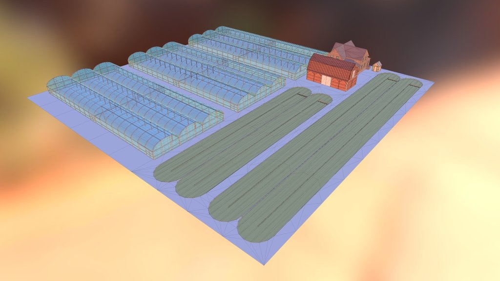 Farm - 3D model by kishrt [2c9f16d] - Sketchfab