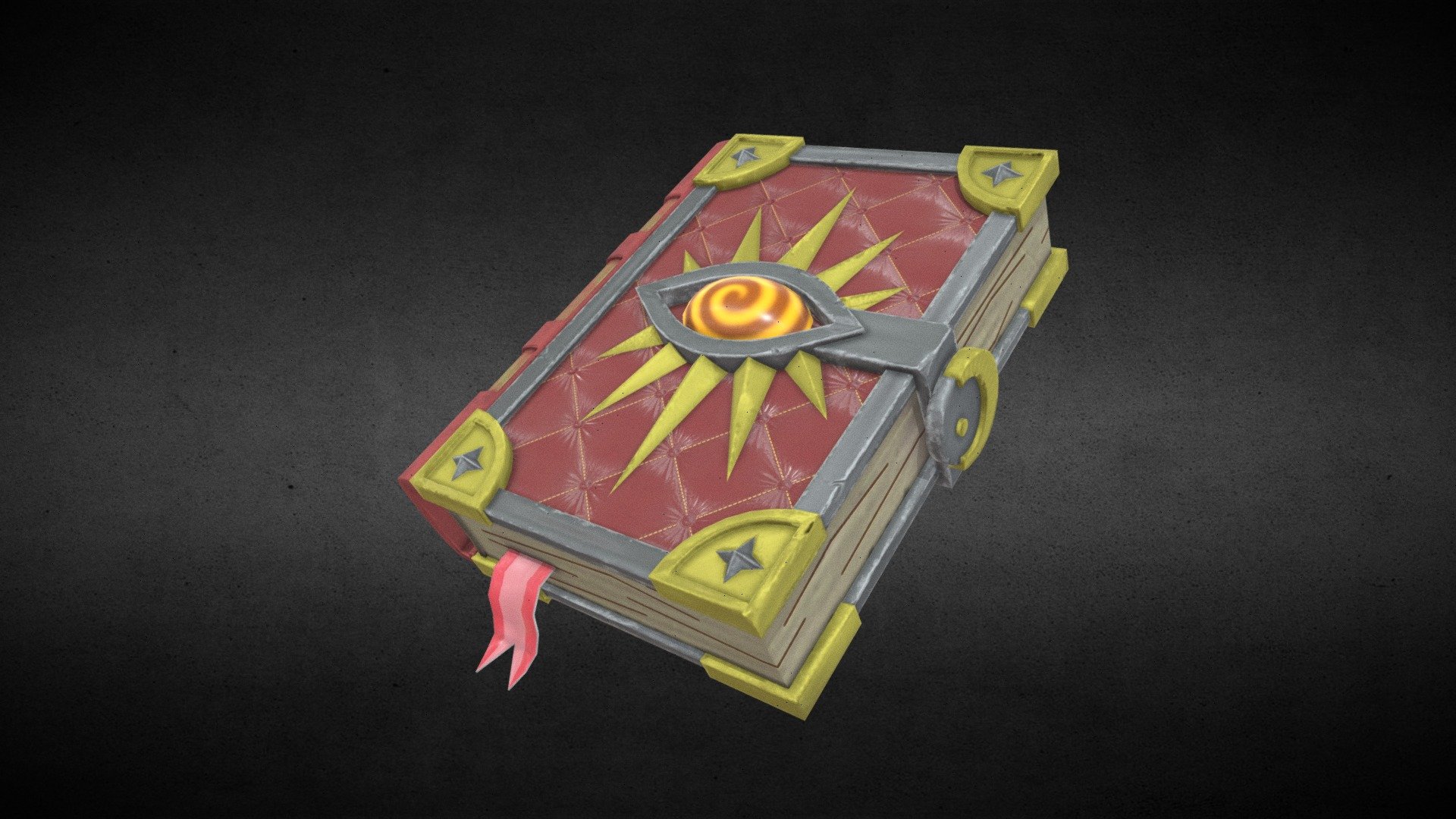 Magic Book! - 3D model by DafVader [2c9f77f] - Sketchfab