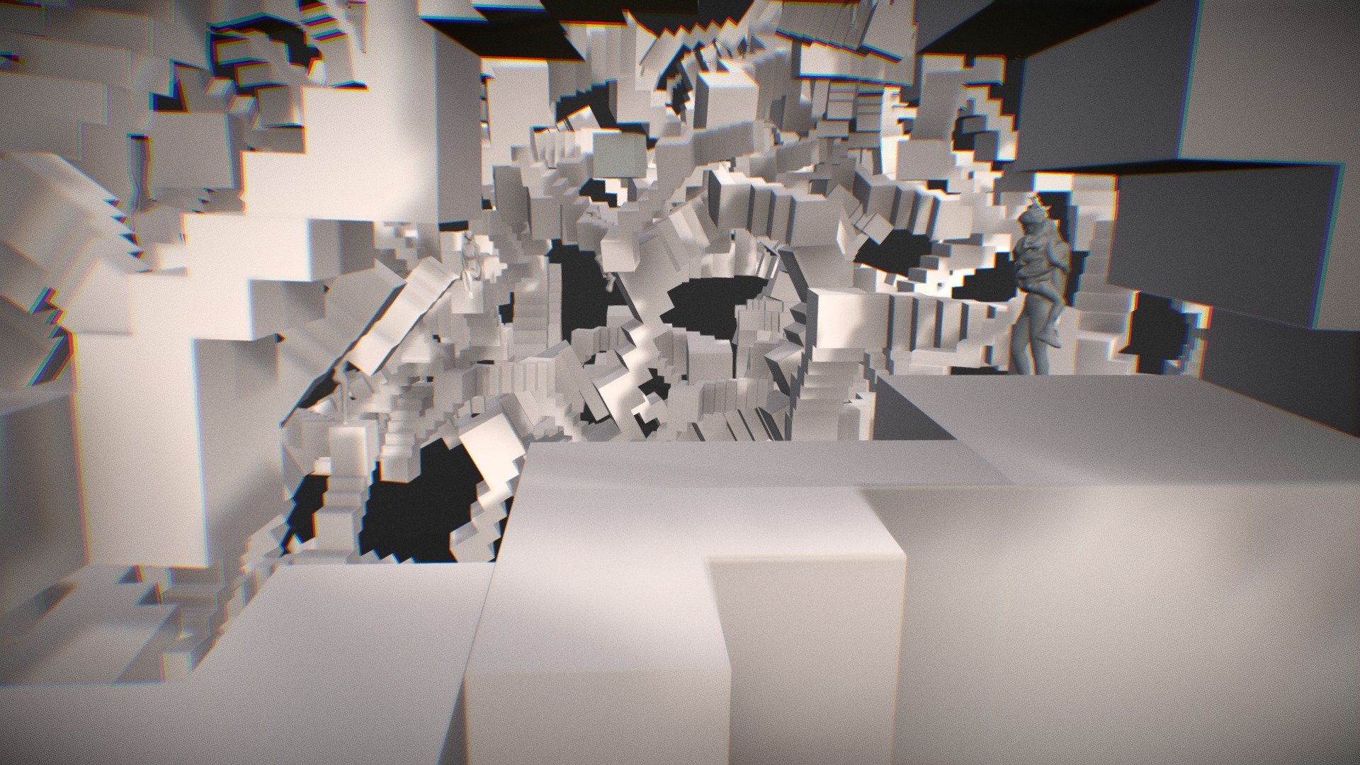 Deceptio - Escher - 3D model by mynamesbeebo [2c9f797] - Sketchfab