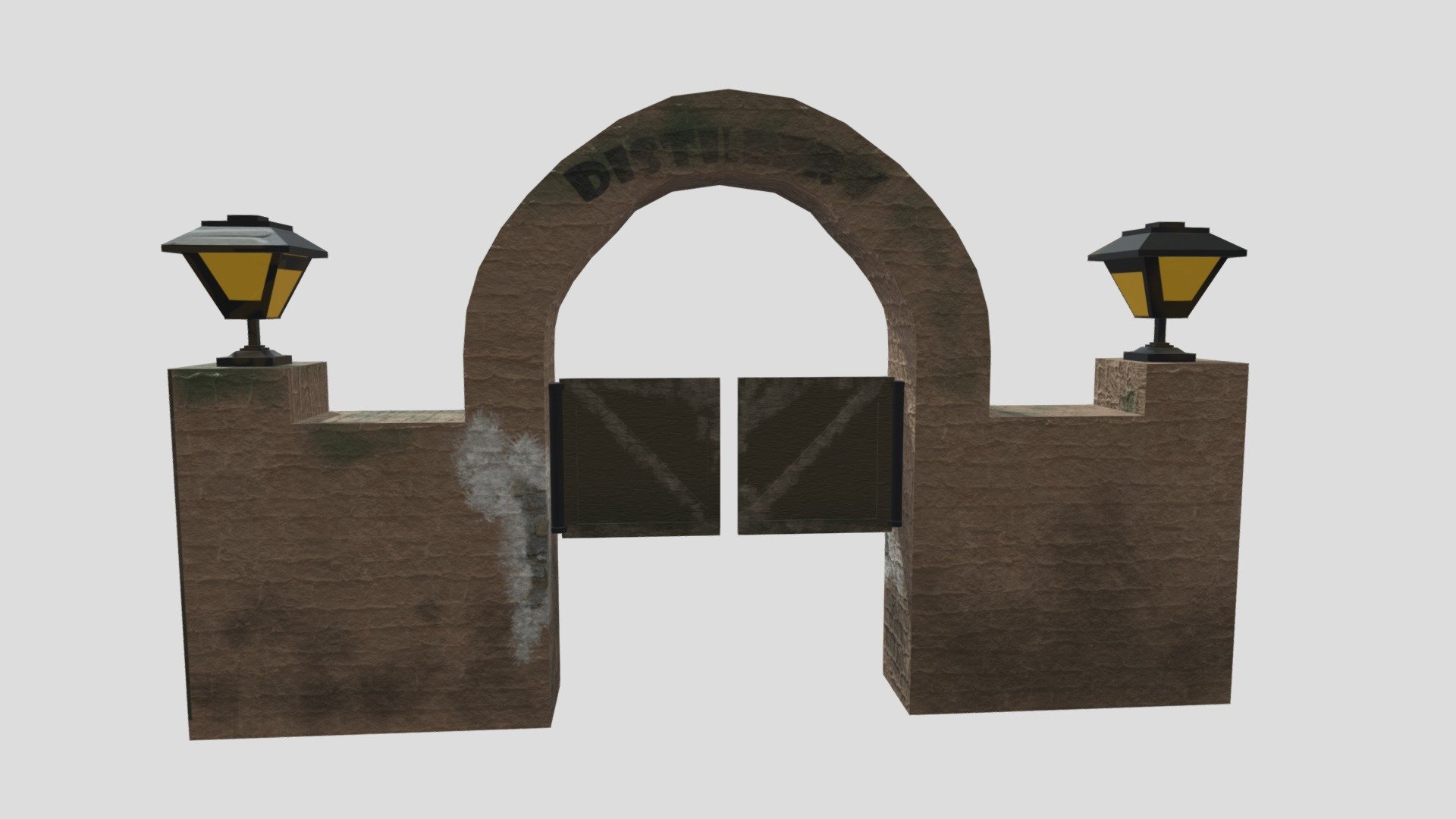 My Old Gate - Download Free 3D model by JMUCF [2c9fa54] - Sketchfab