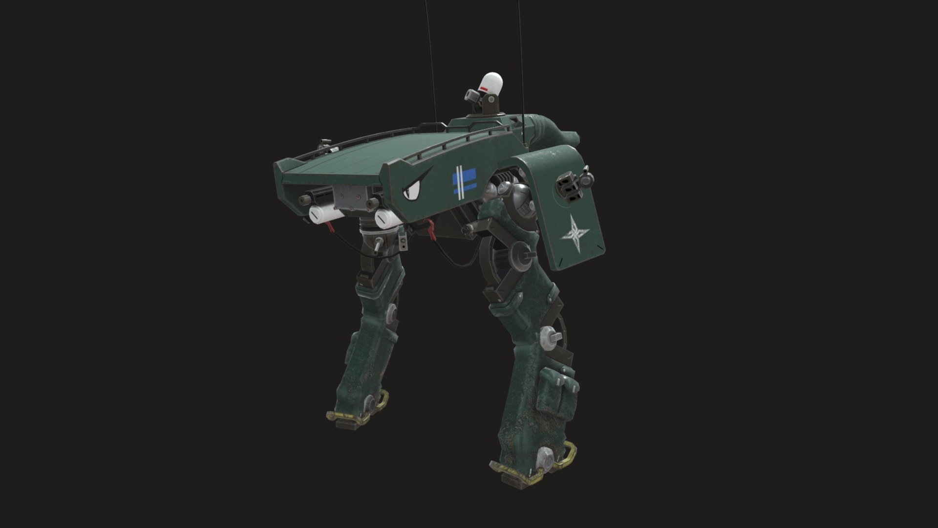 2-01 Long Run Pose Test - 3D model by Gwyvern [2c9fcbd] - Sketchfab